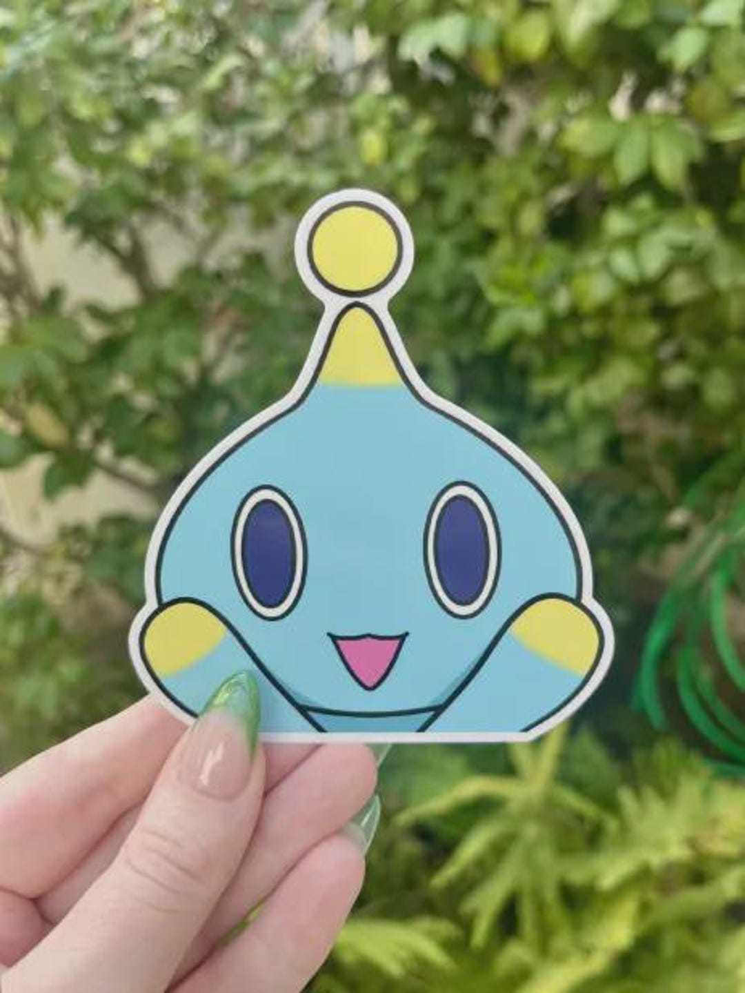 Sonic the Hedgehog Chao Sticker Decal Classic/angel/devil - Etsy