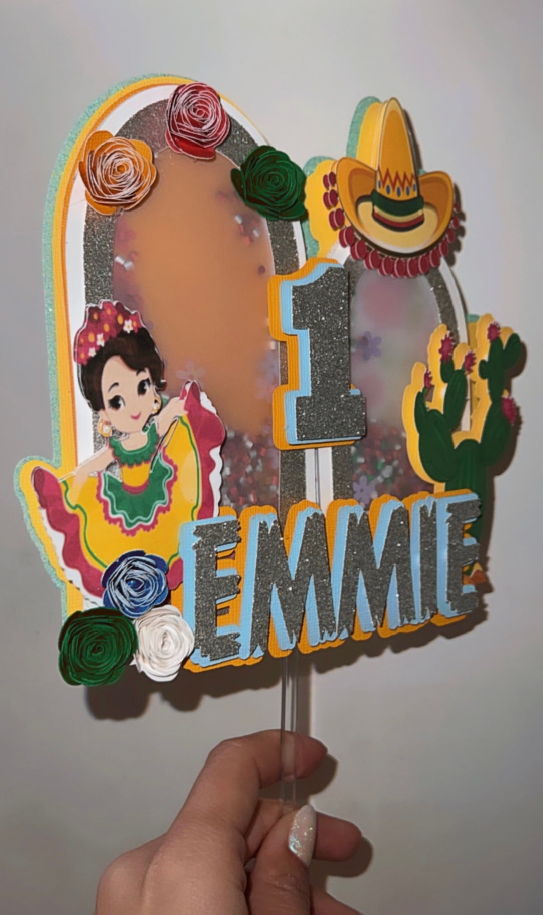 Fiesta Mexican Cake Topper, Mexican Theme Birthday - Etsy