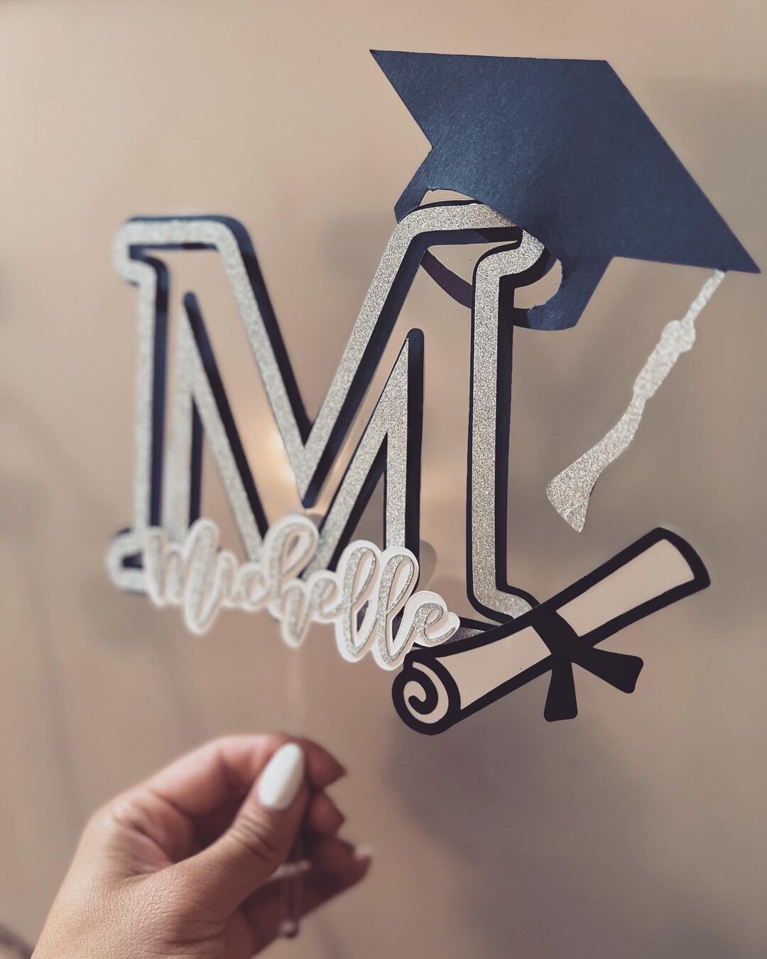 Graduation Cake Topper - Etsy