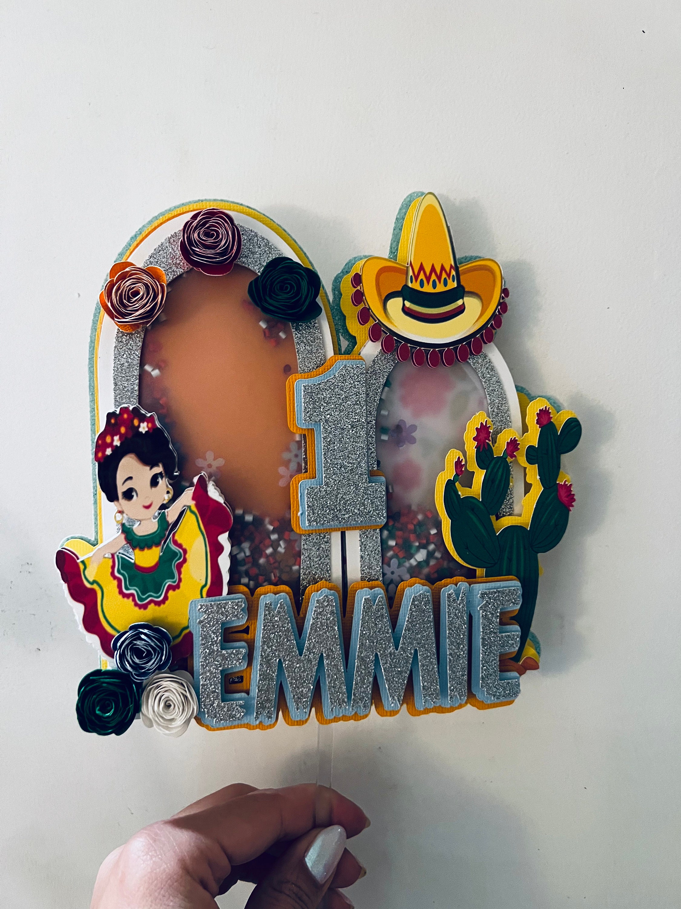 Fiesta Mexican Cake Topper, Mexican Theme Birthday - Etsy