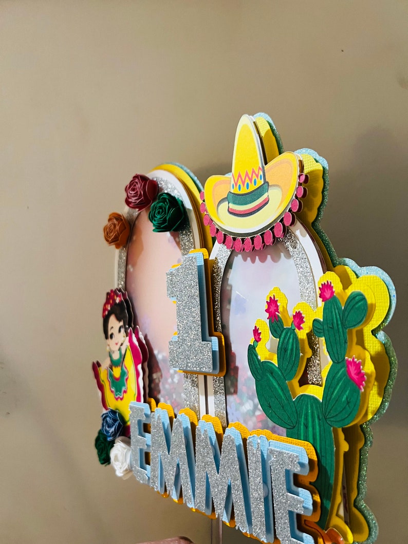 Fiesta Mexican Cake Topper Mexican Theme Birthday - Etsy