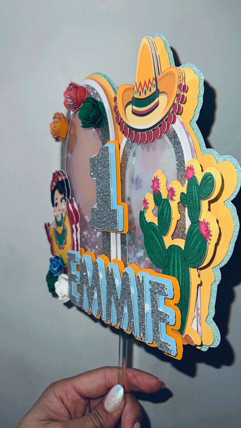 Fiesta Mexican Cake Topper Mexican Theme Birthday - Etsy