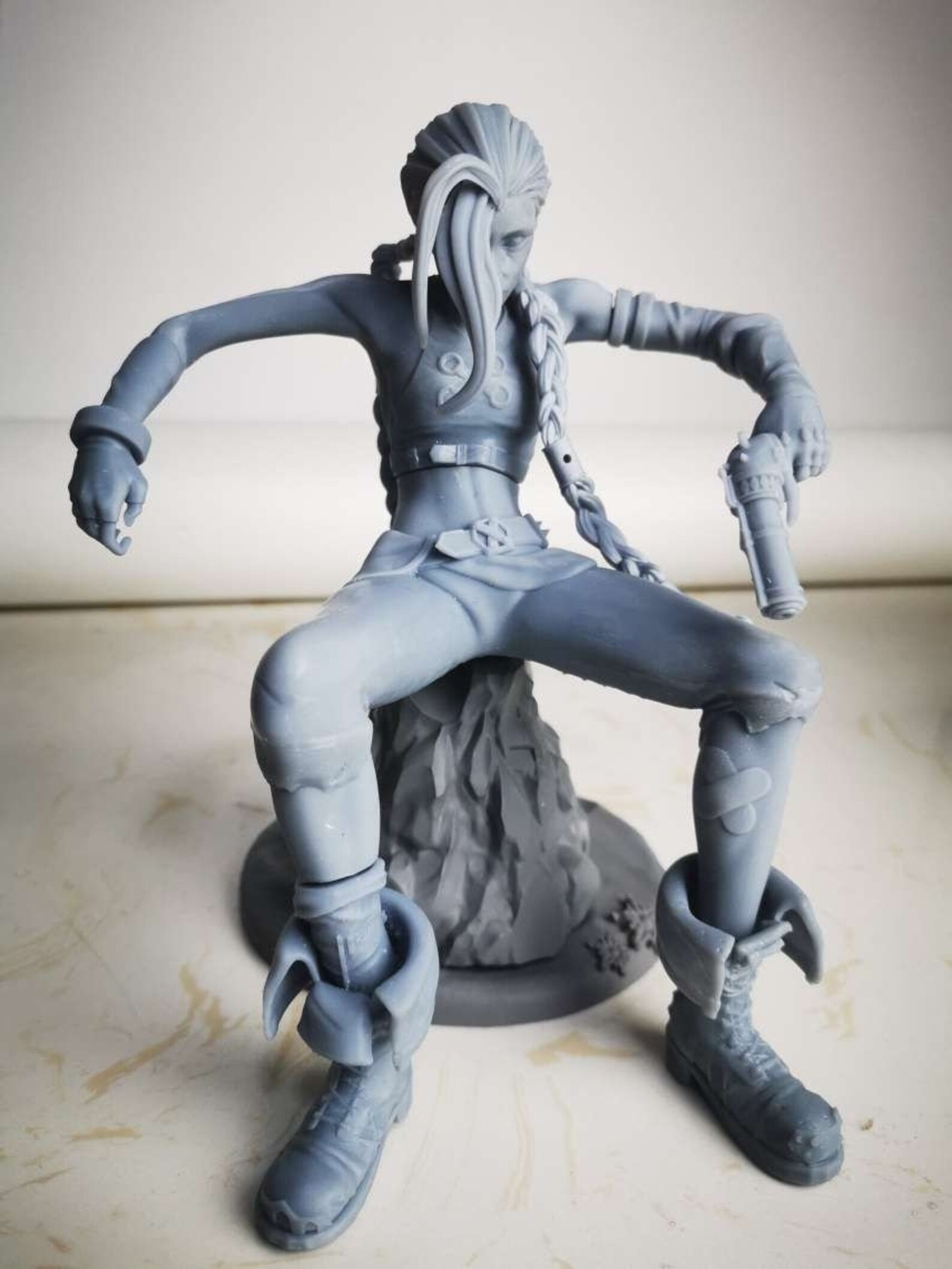 Jinx Arcane League Of Legends Sfw And Nsfw Figurine 3d Etsy Uk