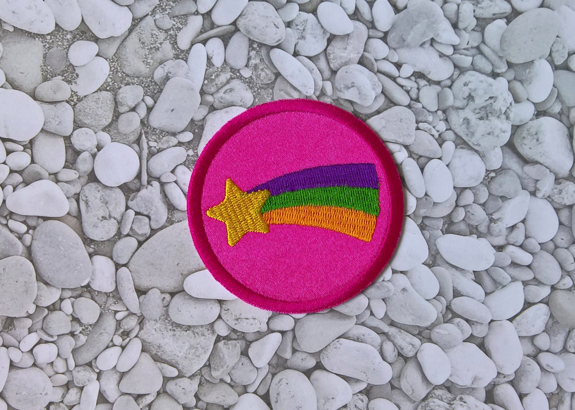 Mabel Shooting Star Patch Sew on | Etsy