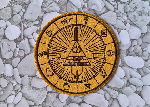 Bill Cipher Zodiac Patch Sew on | Etsy