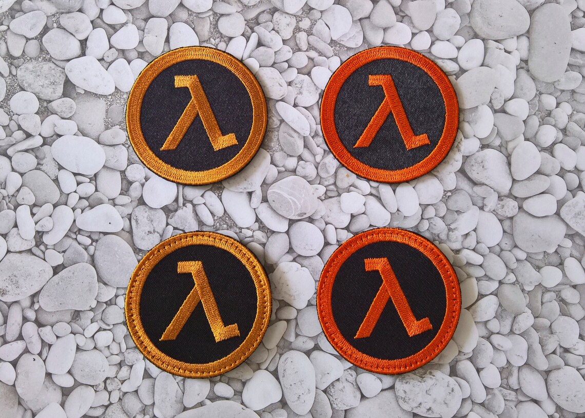 Patch for cosplay Half Life Lambda Patch Sew on and Hook and | Etsy