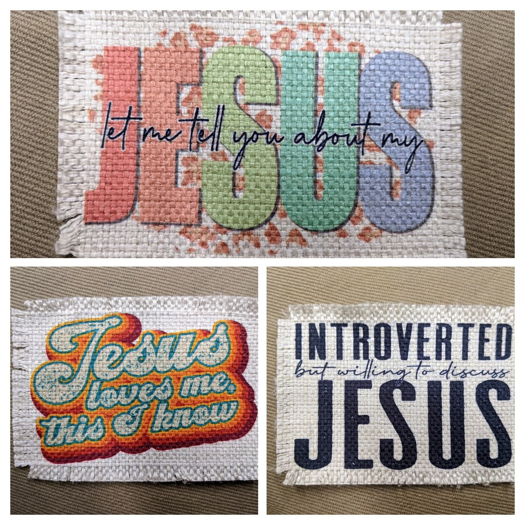 Faith, Jesus, Prayer Mama Prays~ Sublimated Raggy Patch for Hats ...
