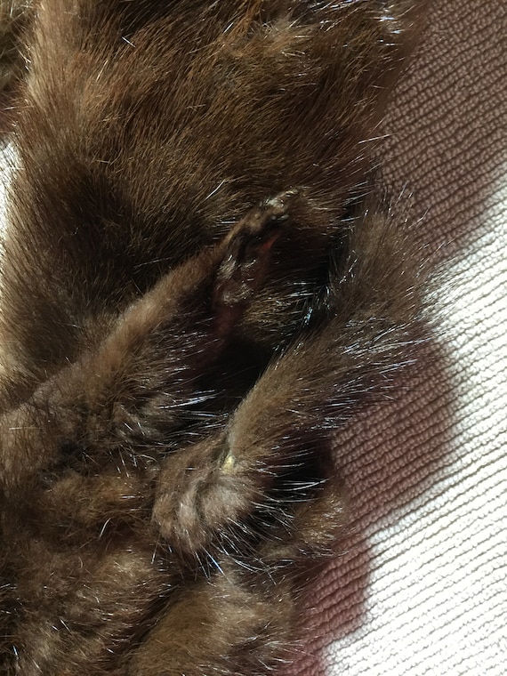 Vintage 3 Full Body Mink Stole - Gem