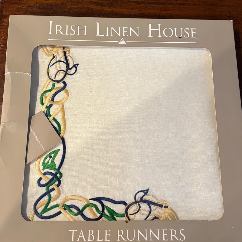 Vintage Irish Linen - Etsy