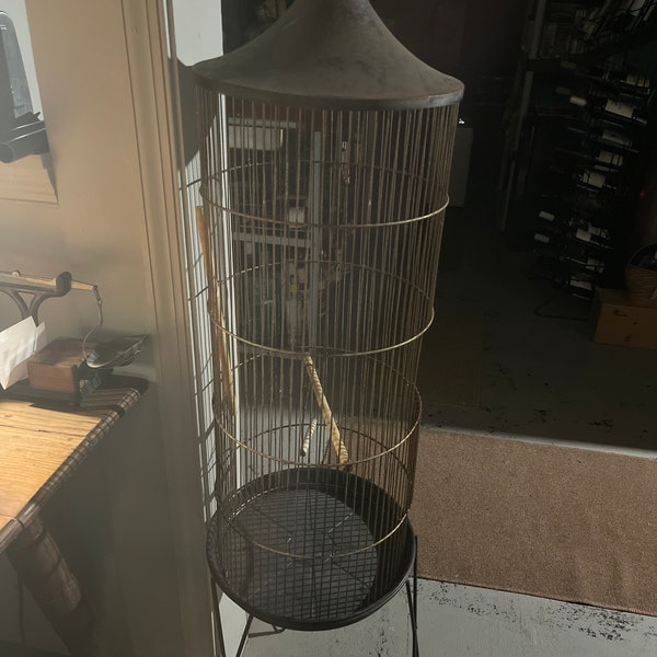 Vintage Bird Cage - Etsy