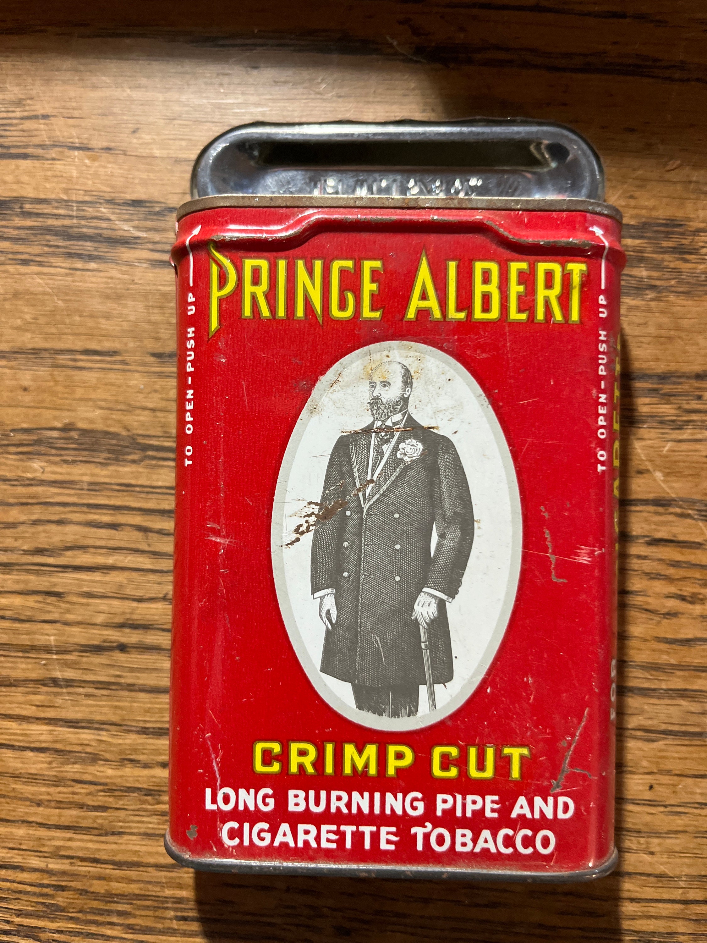 Vintage Prince Albert Tobacco Tin - Etsy