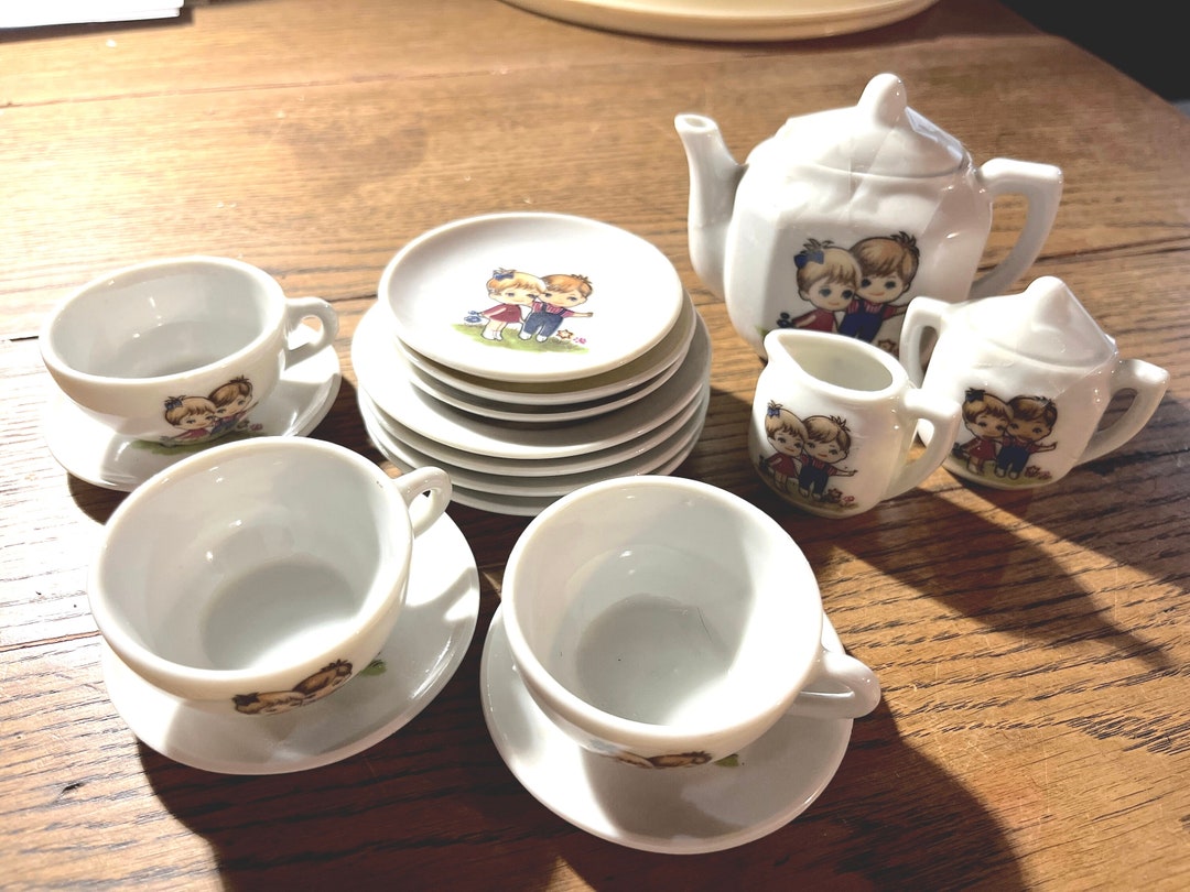 Vintage Child Tea Set From Japan - Etsy