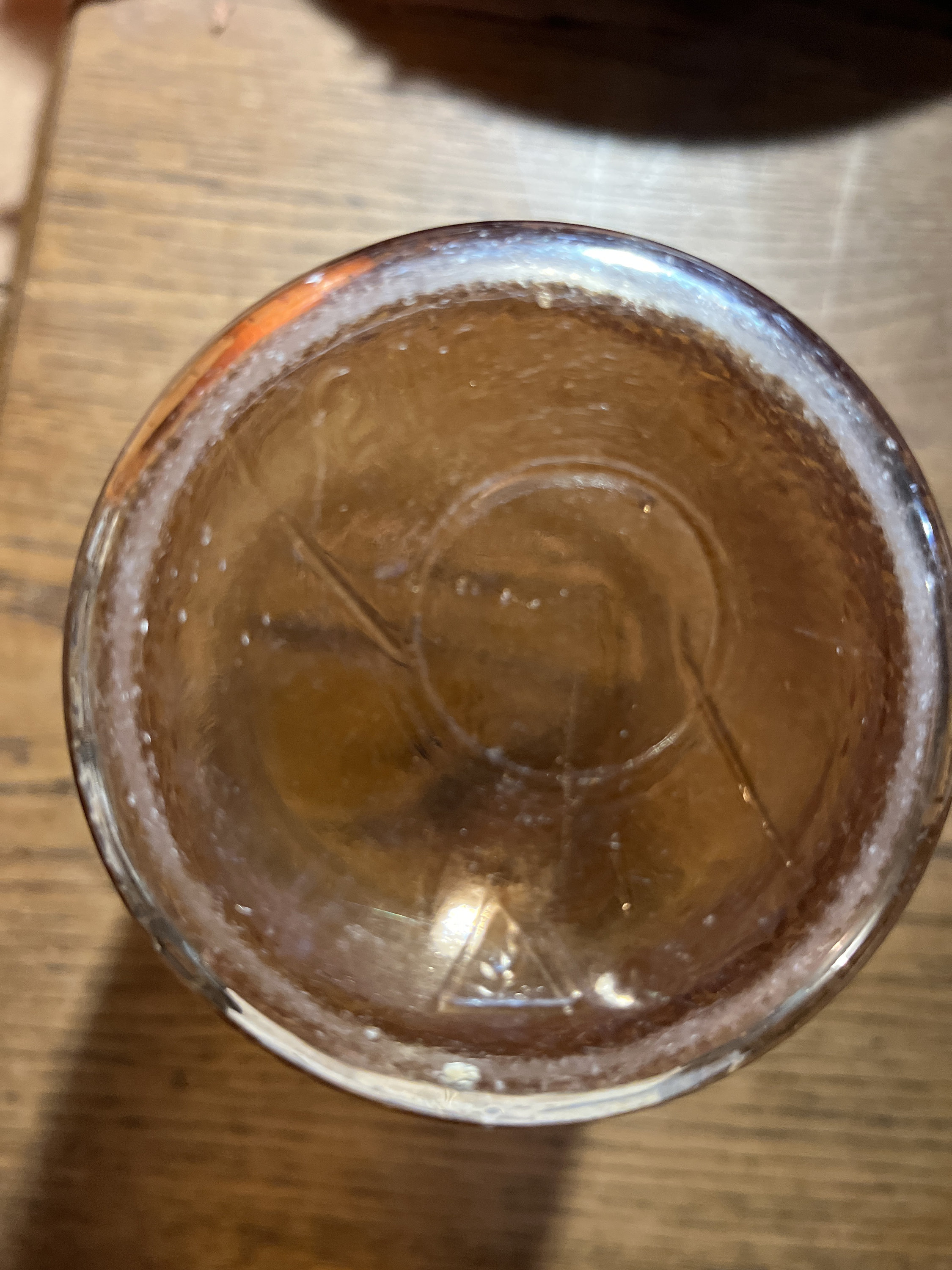 Jeanette Tree Bark Carnival Glass Vase - Etsy