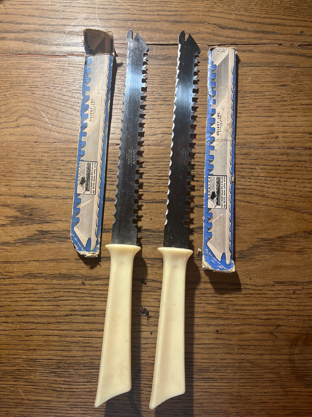 Vintage Quikut Carving Knives - Etsy