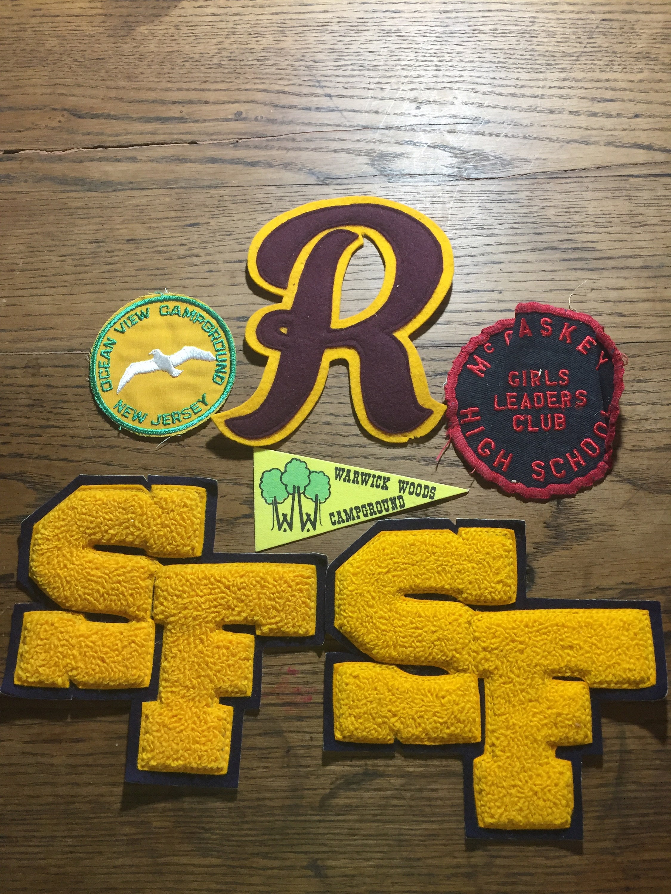 Various School Jacket Letters - Etsy