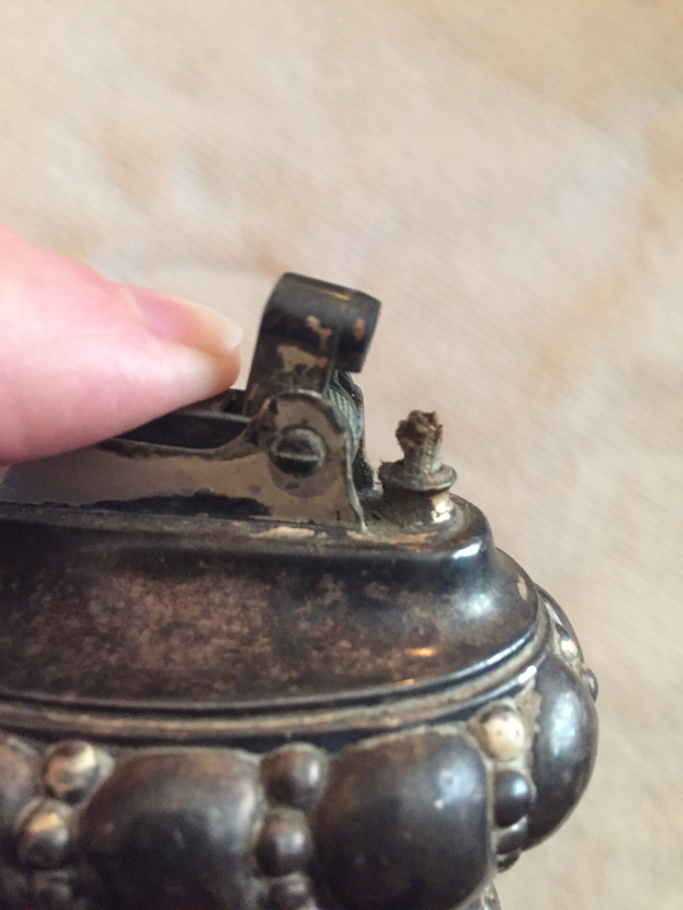 Vintage Ronson Crown Table Lighter - Etsy