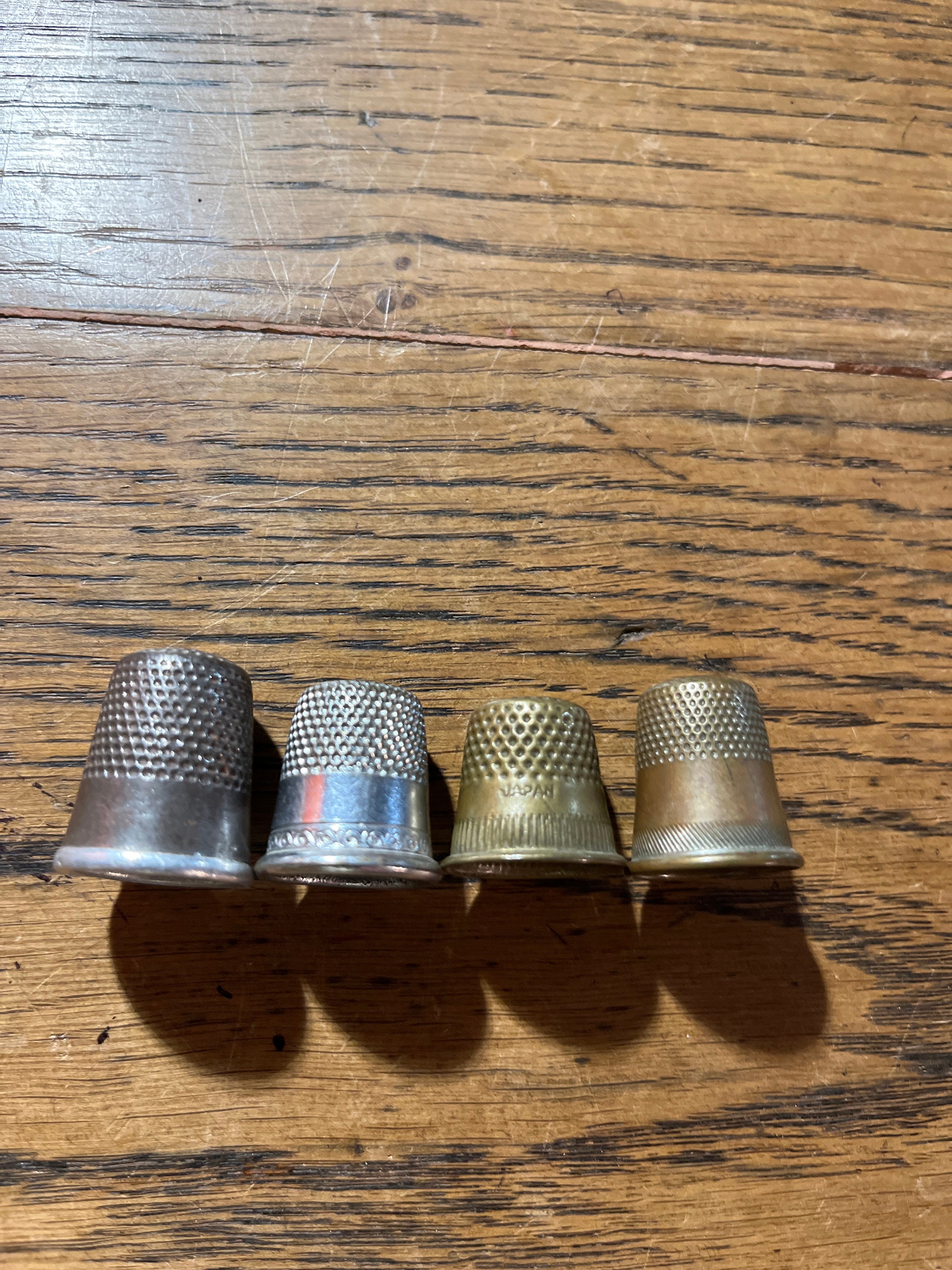 8 Old Thimbles - Etsy