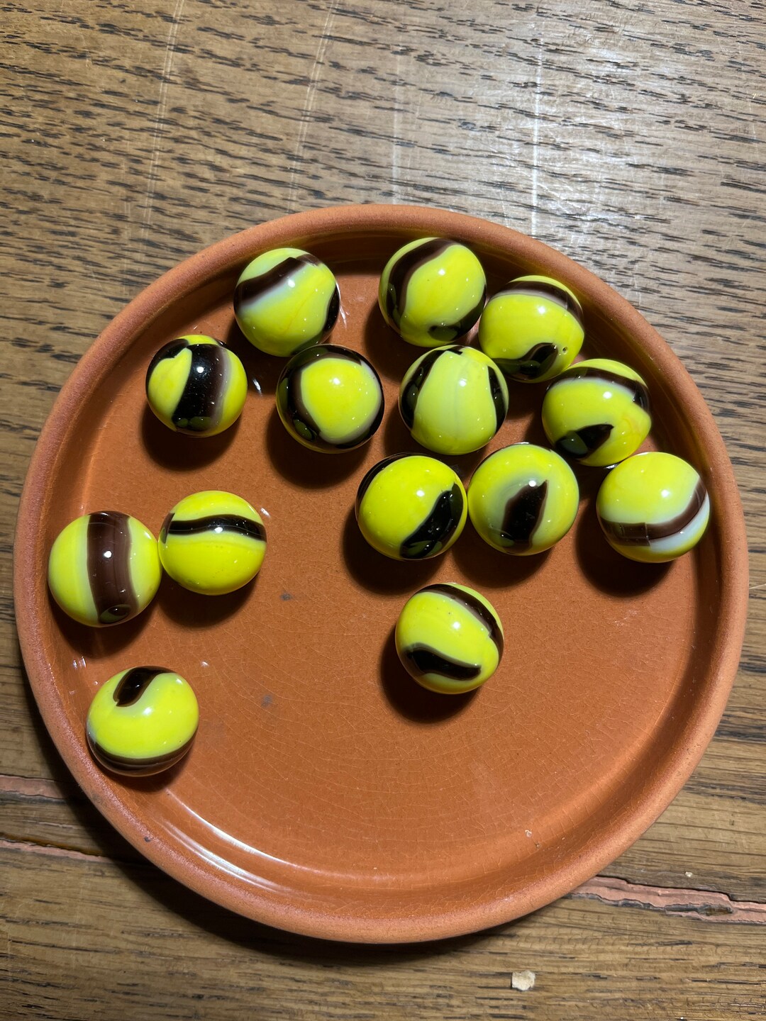 14 Bumble Bee Marbles - Etsy