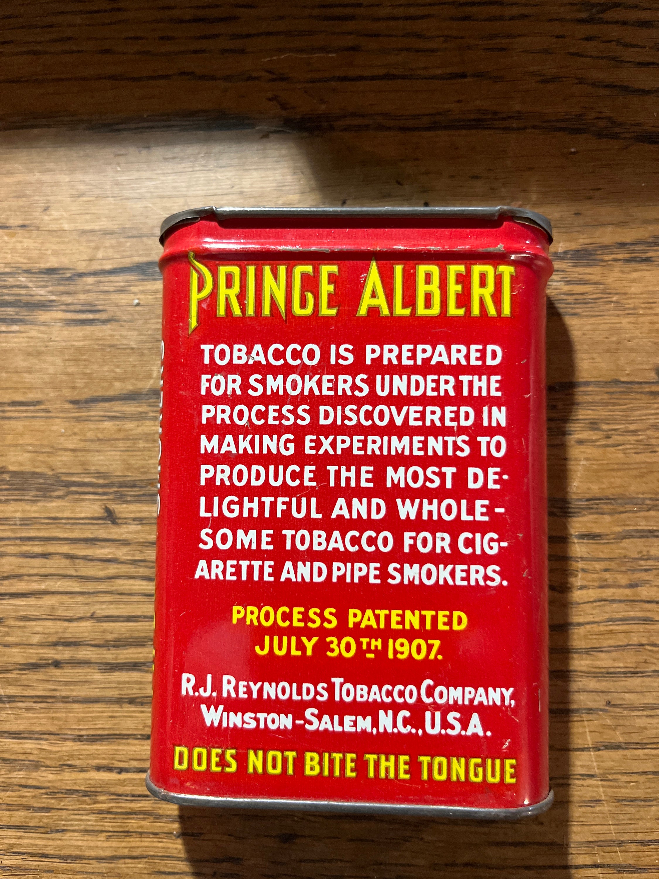 Vintage Prince Albert Tobacco Tin - Etsy