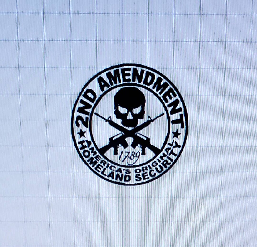 2nd Amendment Vinyl Decal - Etsy