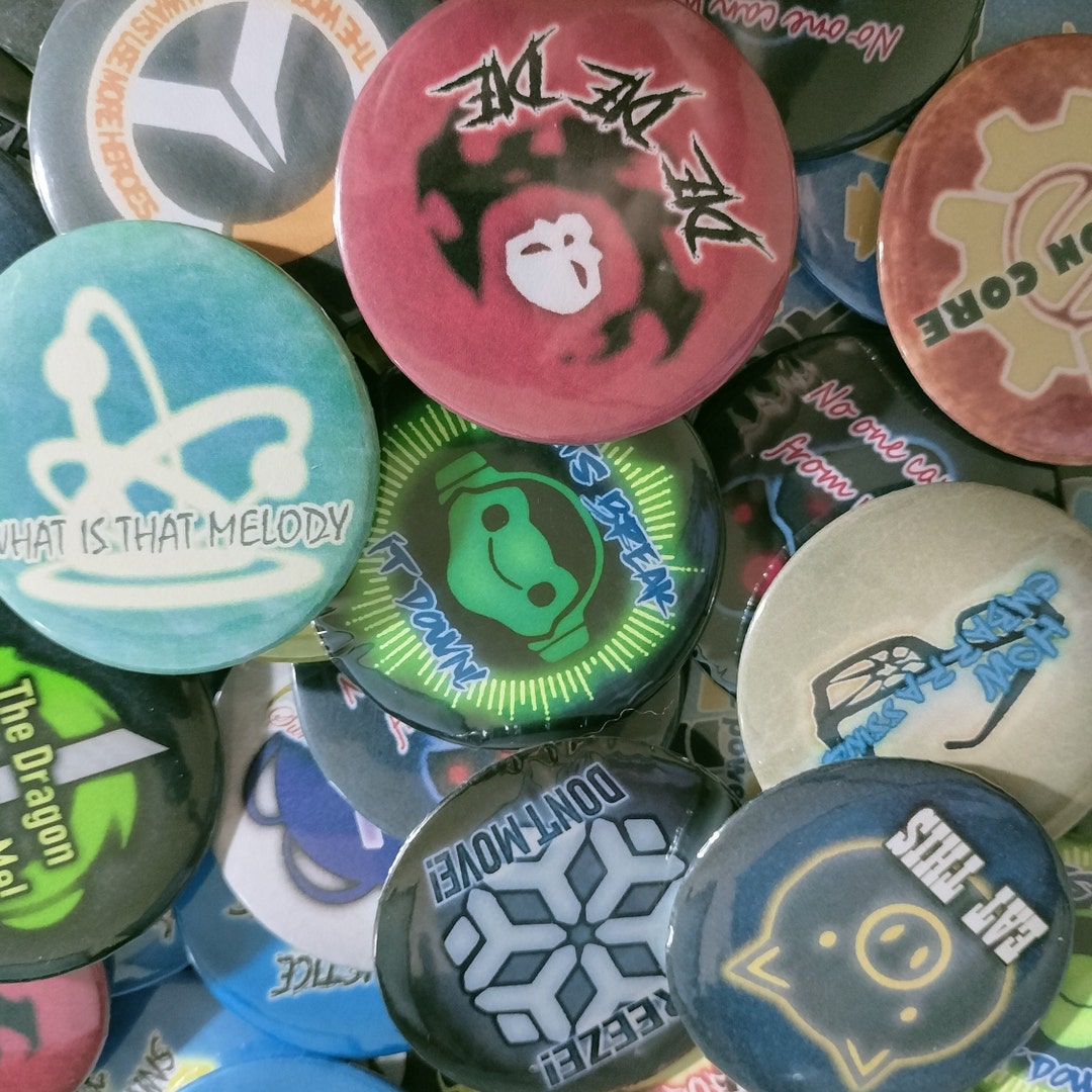 Overwatch Buttons | 2in - Etsy