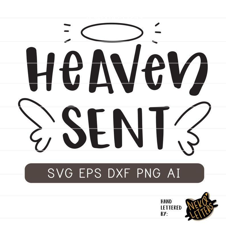 Heaven Sent Svg, Rainbow Pregnancy Svg, New Baby Svg, Pregnancy ...