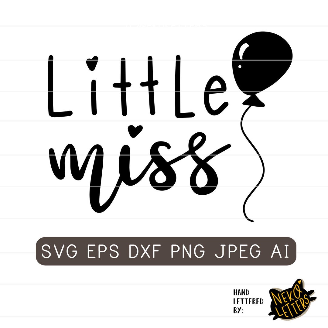 Little Miss SVG, Baby Girl SVG, Baby Bodysuit SVG, New Baby Girl Svg ...