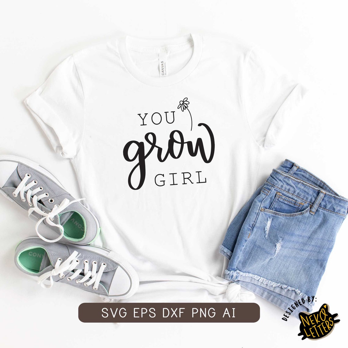 You Grow Girl SVG, Plant Lover SVG, Feminist SVG, Encouragement Svg ...