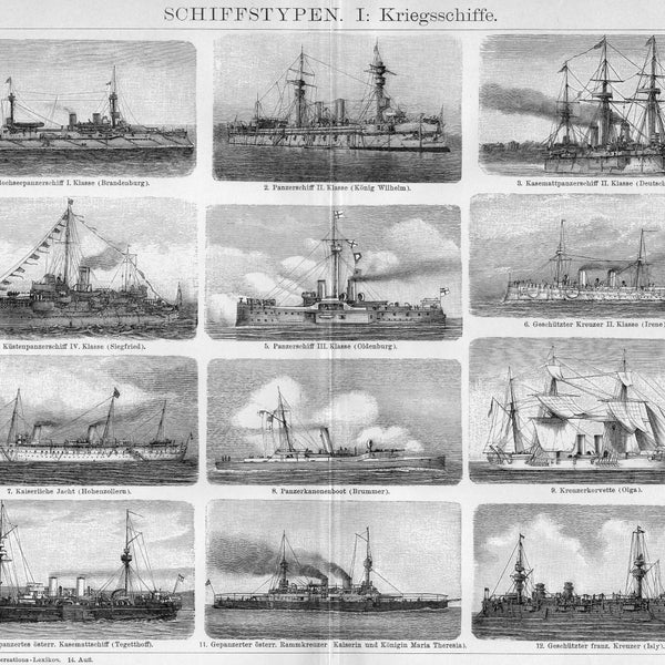 Sailing Ship Diagram - Etsy