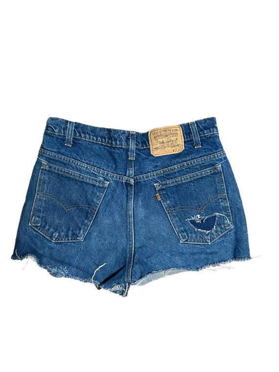 Levi’s Ultra Distressed Cut Off Shorts - Gem