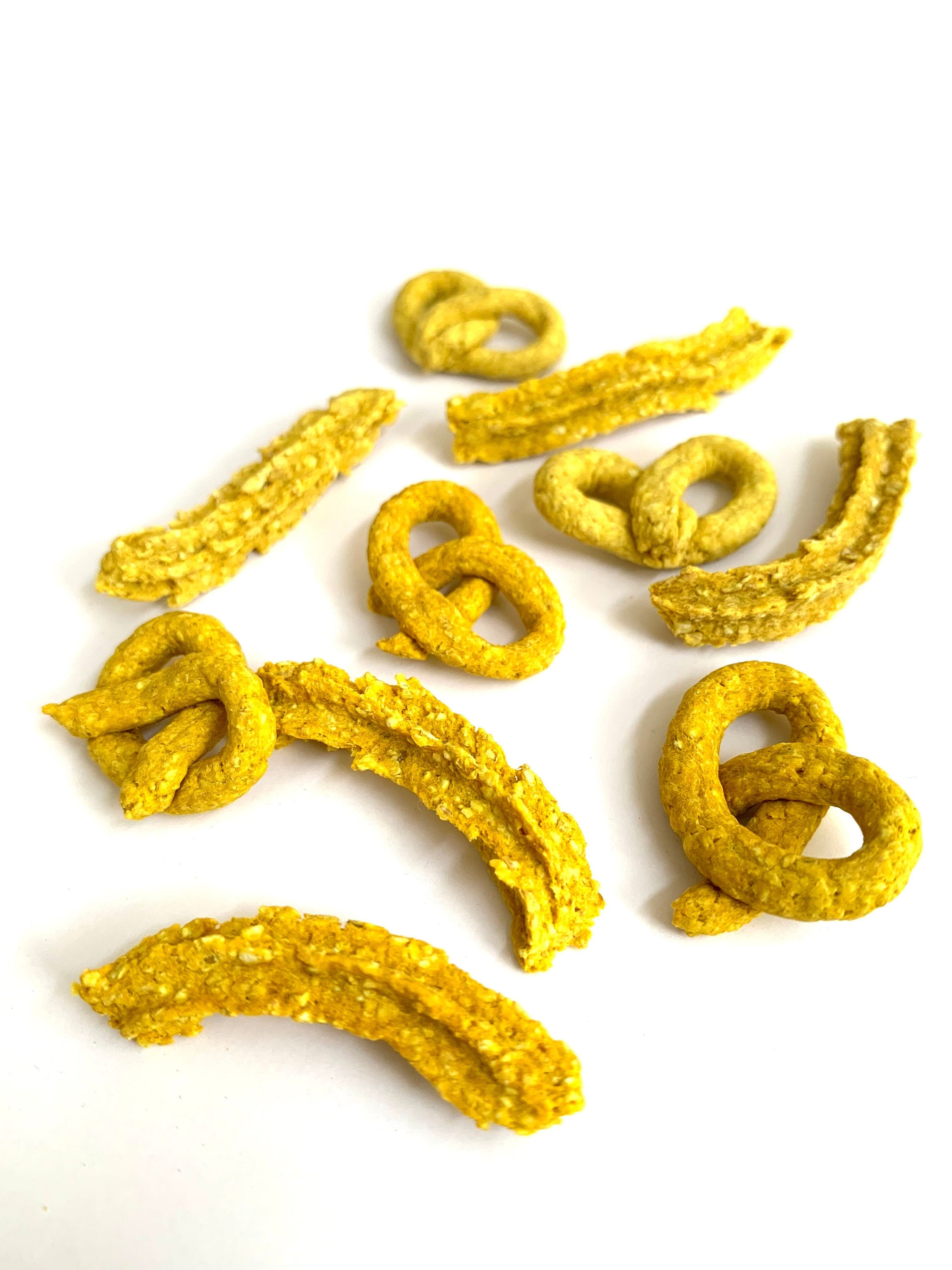 Mini Pretzel & Churro Shaped Treat Bunny Treat All Natural Treat for ...