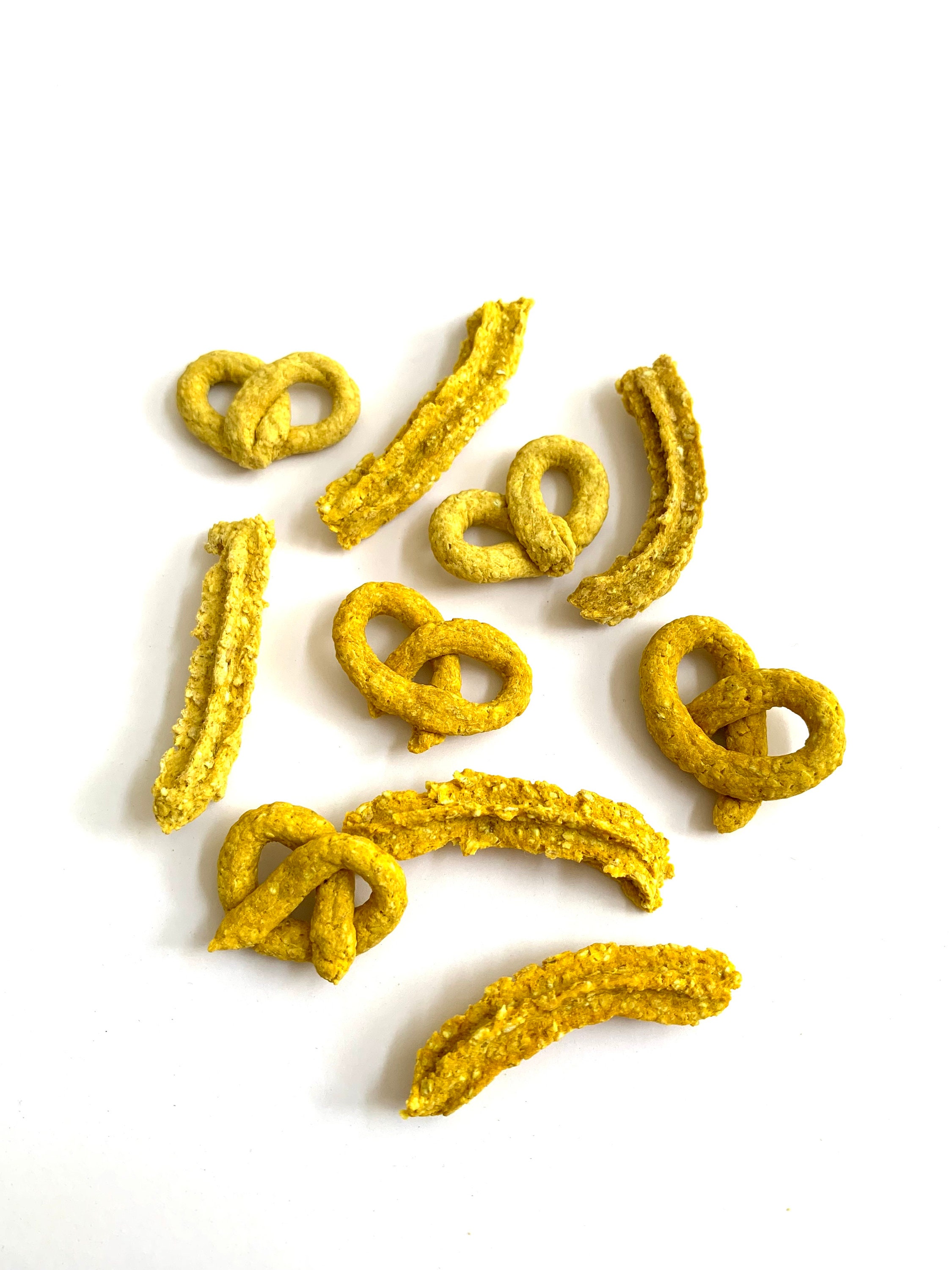 Mini Pretzel & Churro Shaped Treat Bunny Treat All Natural Treat for ...
