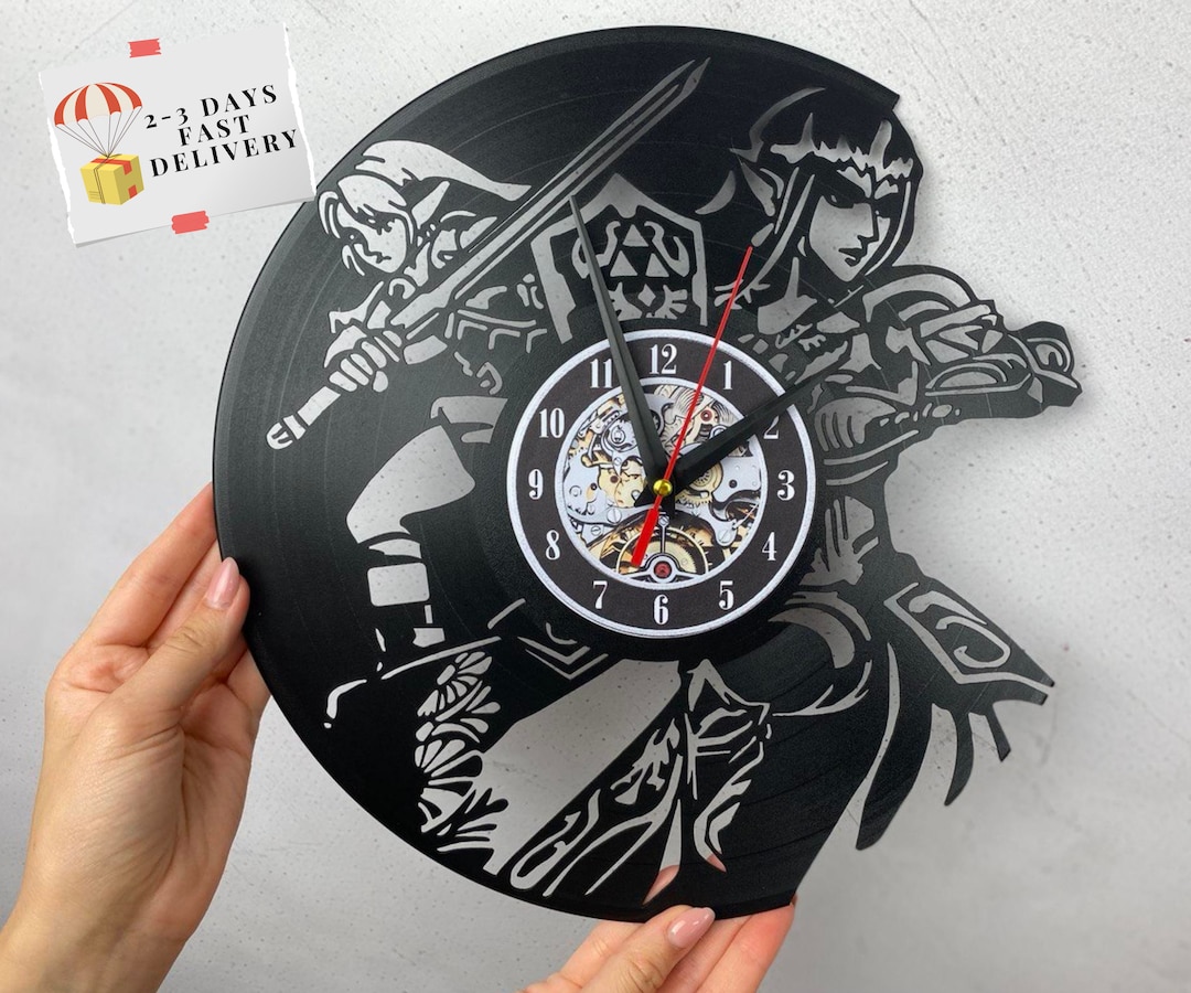 Made in Ukraine Video Game Wall Clock Trendy Wall Clock Geek - Etsy