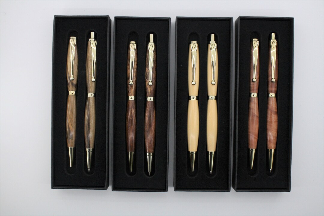 Australian Timber Pen and Pencil Sets: Huon Pine, Blackwood, Blackheart ...