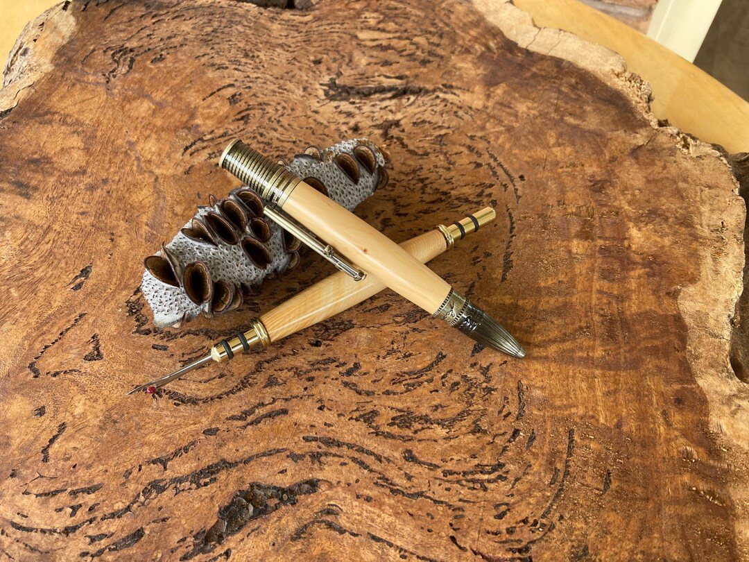 Tasmanian Timber Seam Ripper and Sewing Pen Gift Sets - Etsy