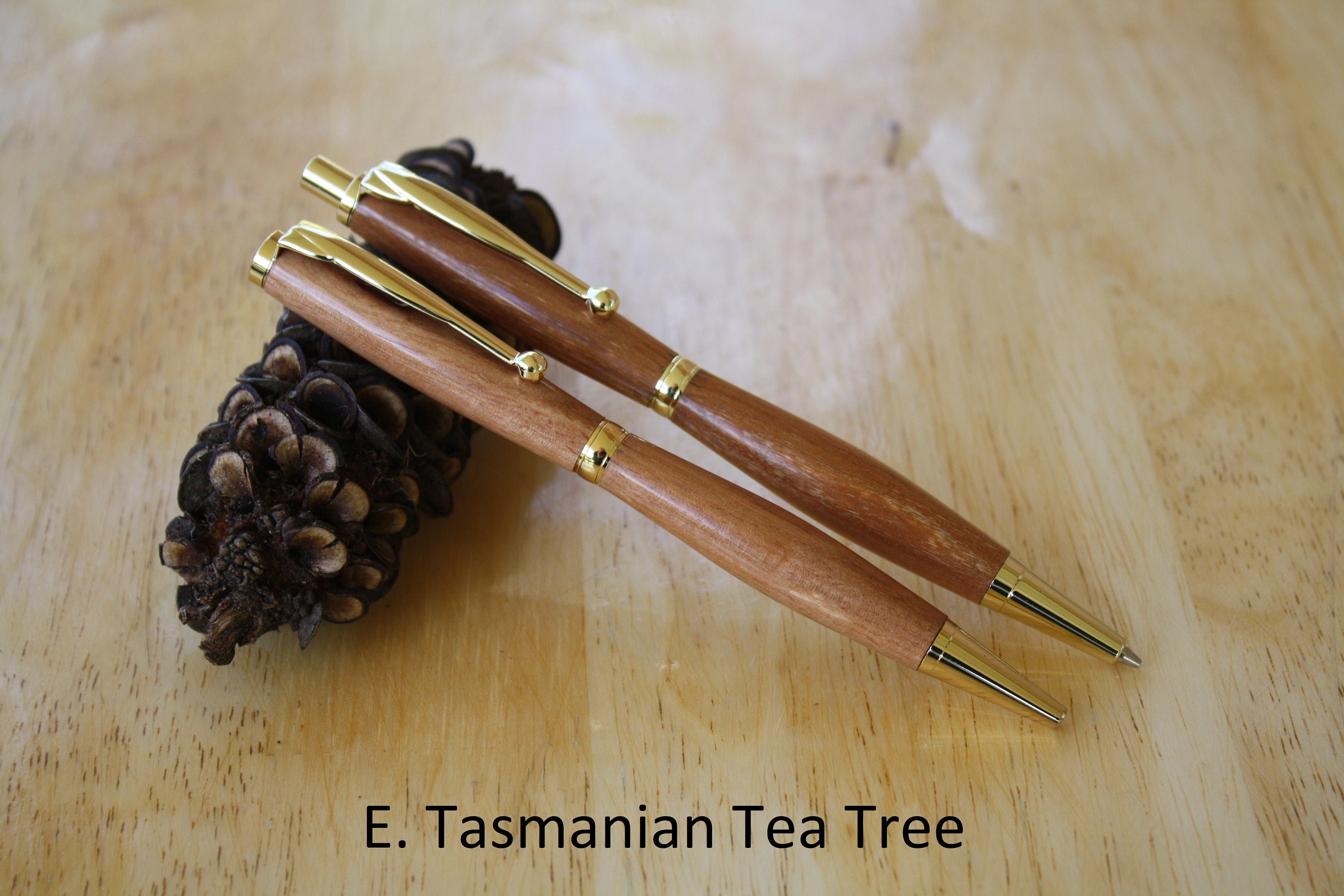 Australian Timber Pen and Pencil Sets: Huon Pine, Blackwood, Blackheart ...