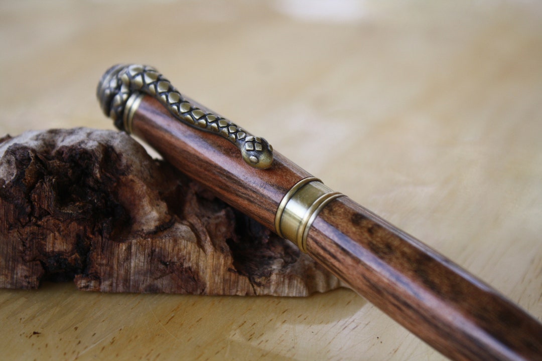 Hand-made Iconic Timber Serpent Twist Pens - Etsy