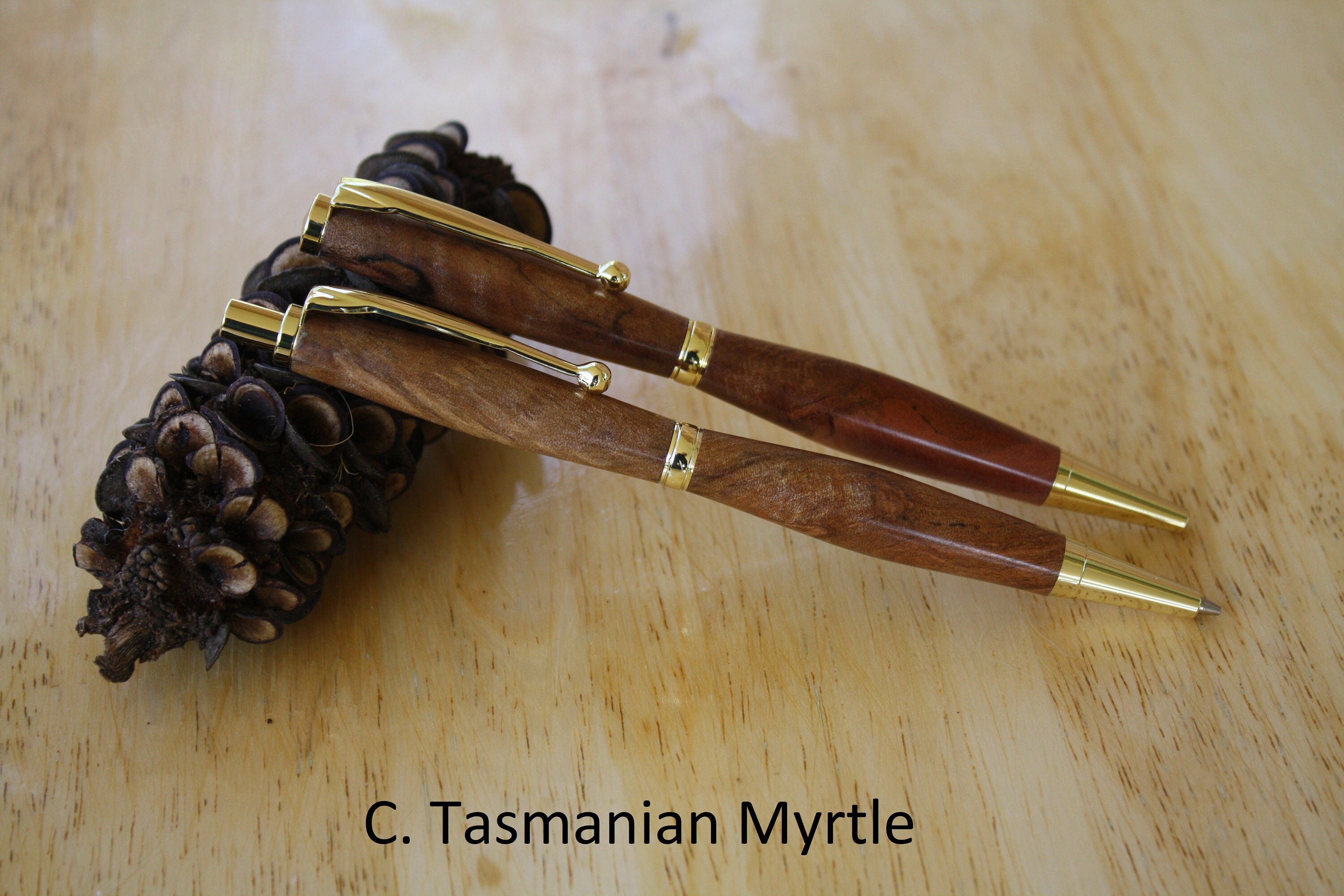 Australian Timber Pen and Pencil Sets: Huon Pine, Blackwood, Blackheart ...