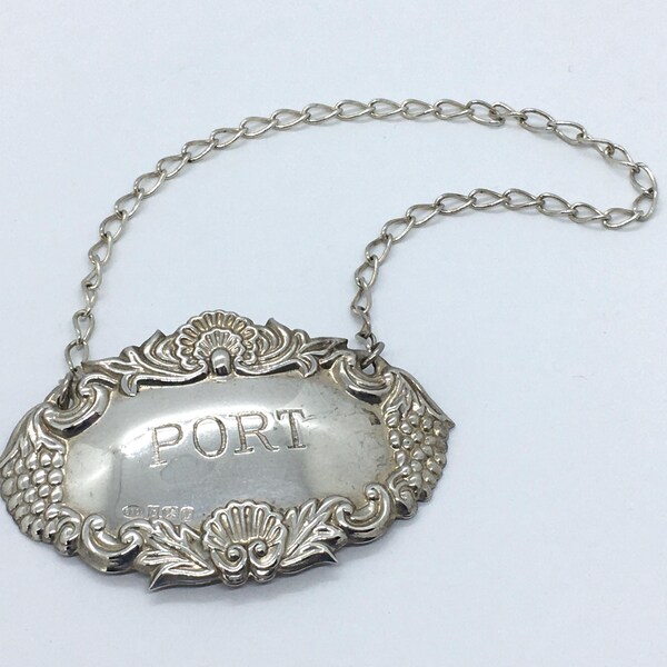 Vintage Port Wine Label - Etsy