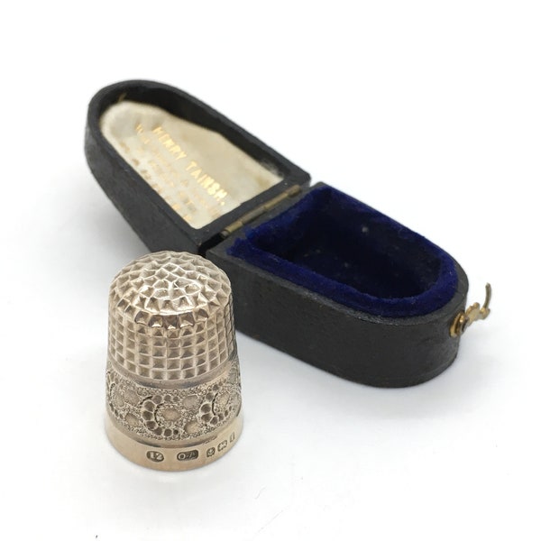 Silver Thimble Case - Etsy