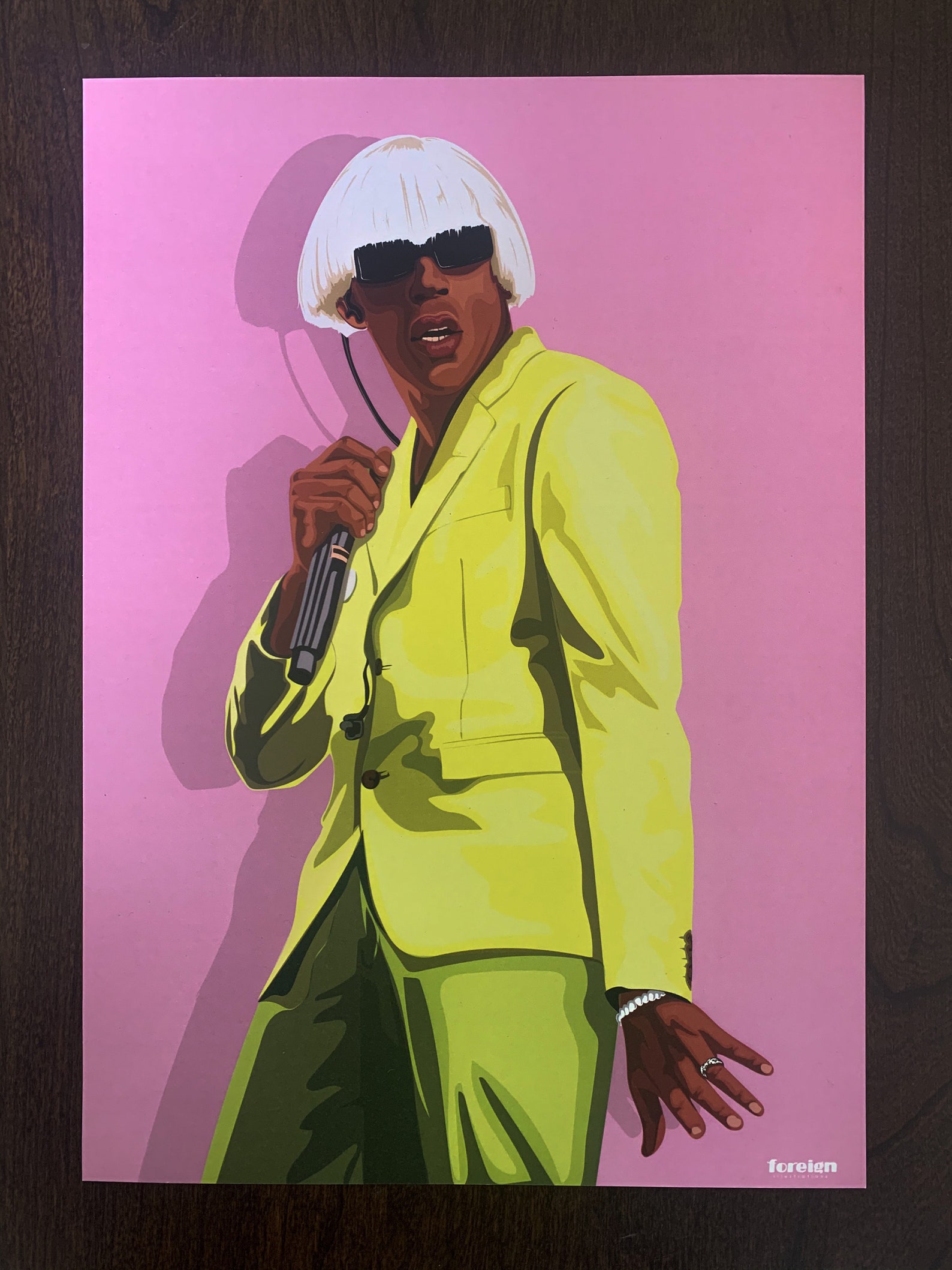 Tyler the Creator Fan Art A4 Print IGOR Rap Poster Music Art - Etsy UK