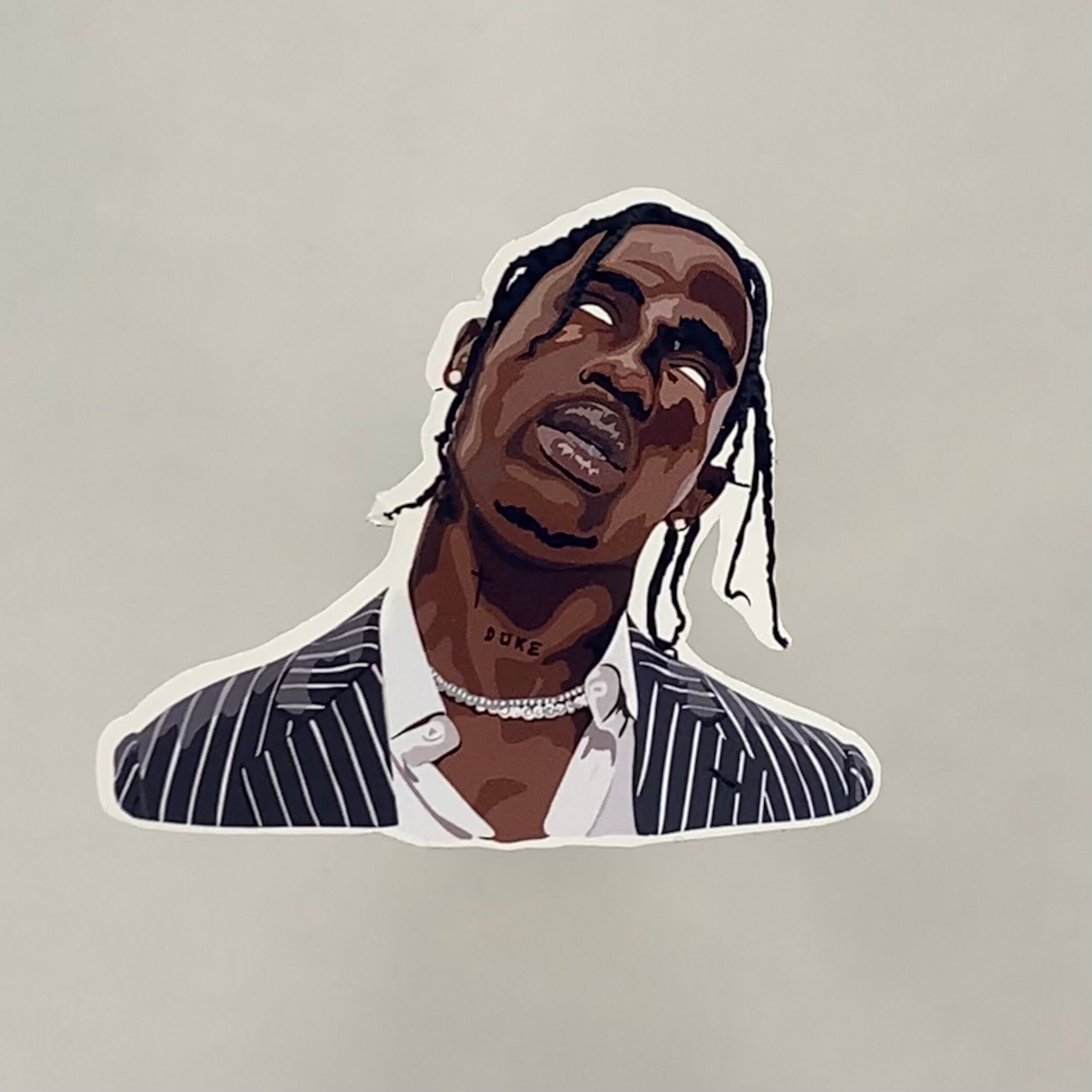 Travis Scott Inspired Sticker Travis Scott Astroworld | Etsy