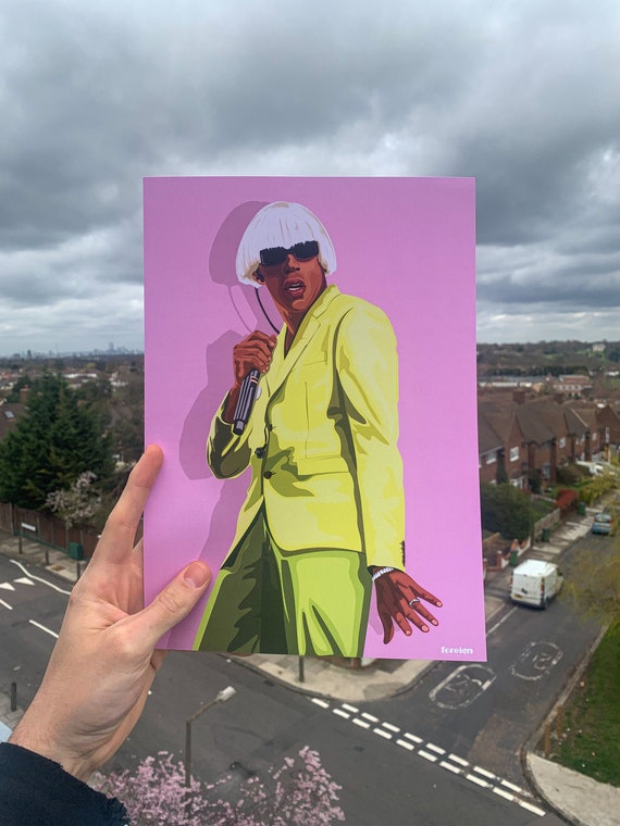 Tyler the Creator Fan Art A4 Print IGOR Rap Poster Music - Etsy