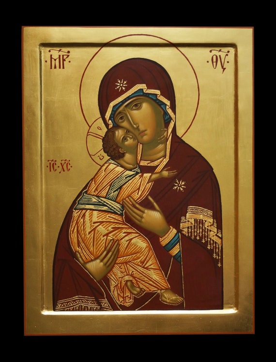 Mother of God Icon | Etsy