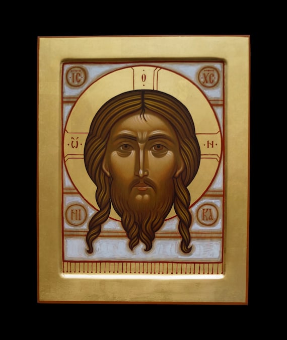 The Face of Christ Icon | Etsy