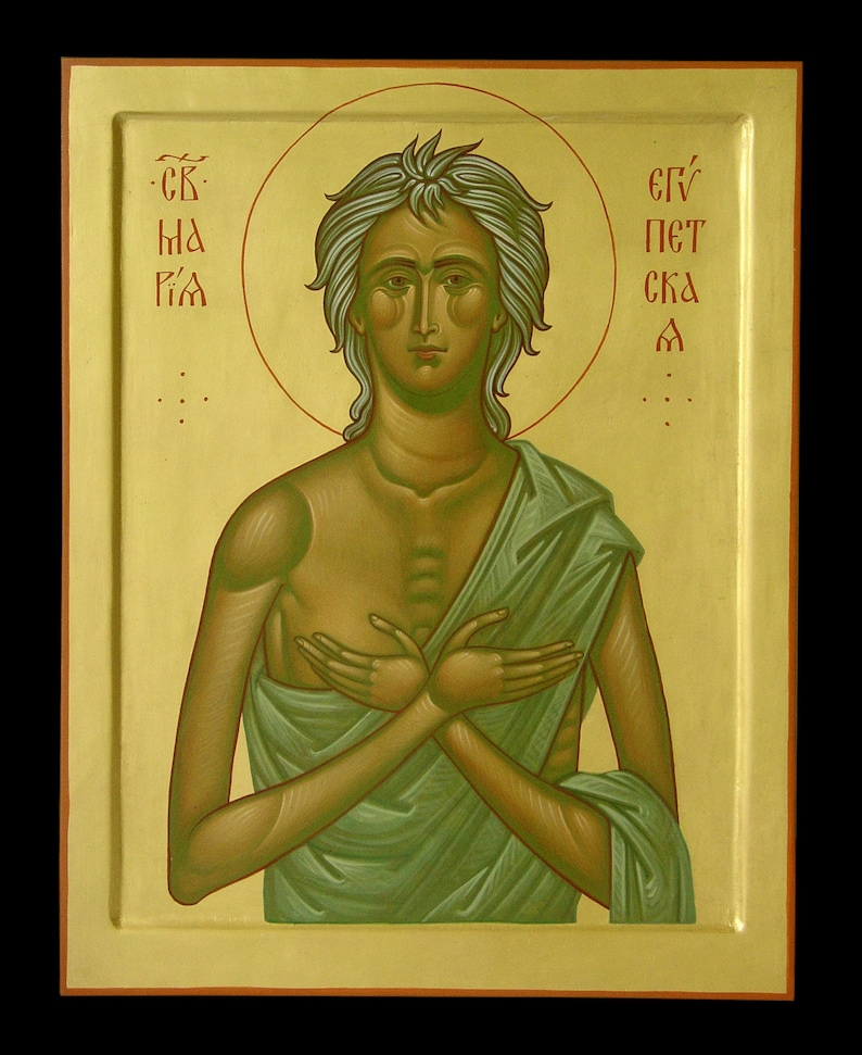 St. Mary of Egypt Icon - Etsy