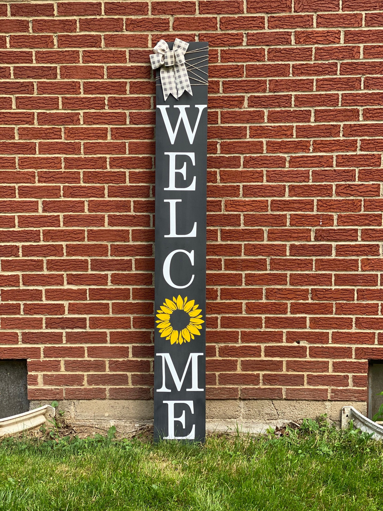 Sunflower Welcome Sign - Etsy