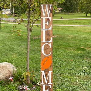 Football Welcome Sign - Etsy