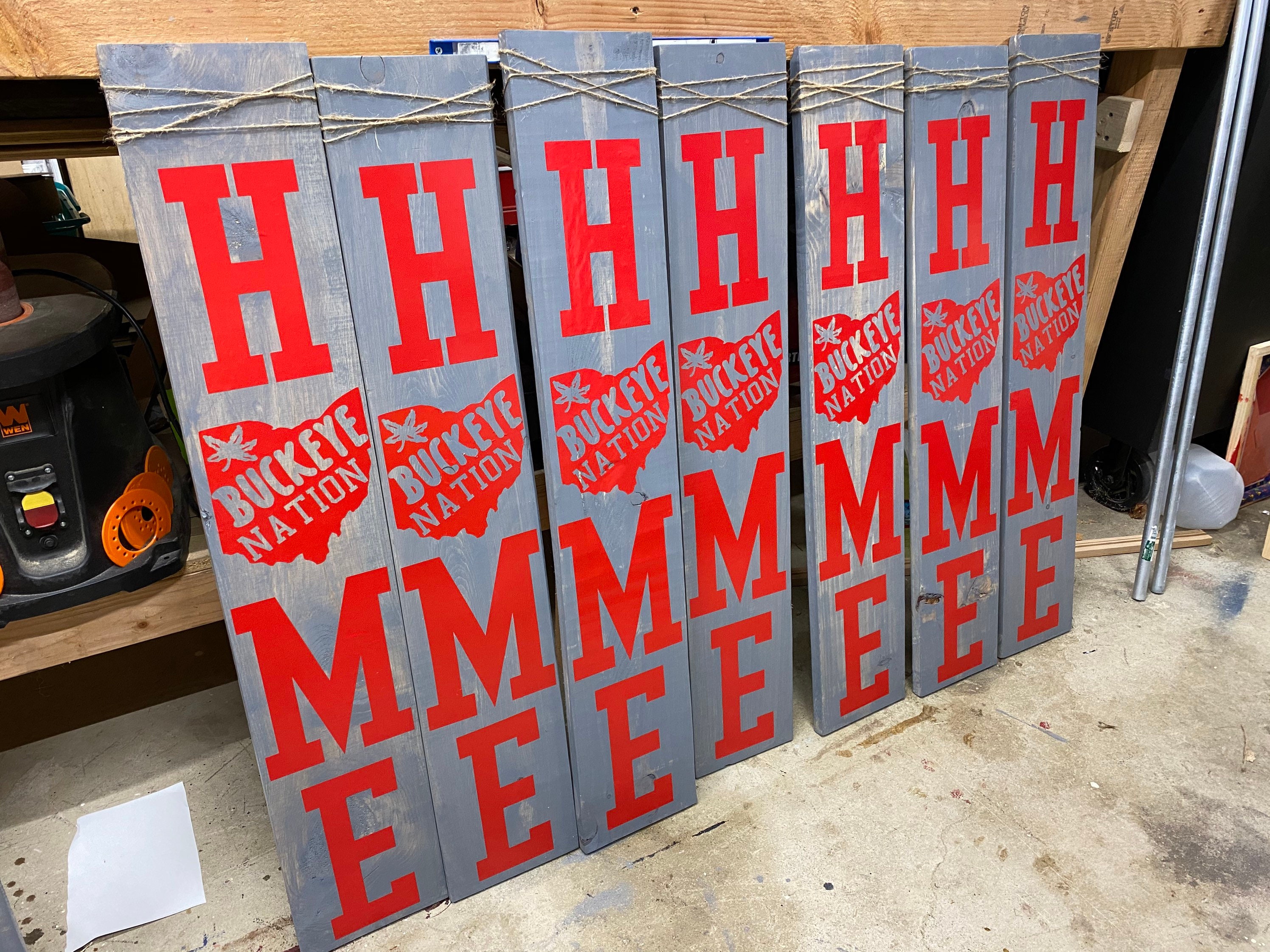 Home Sign Ohio State Football | Etsy