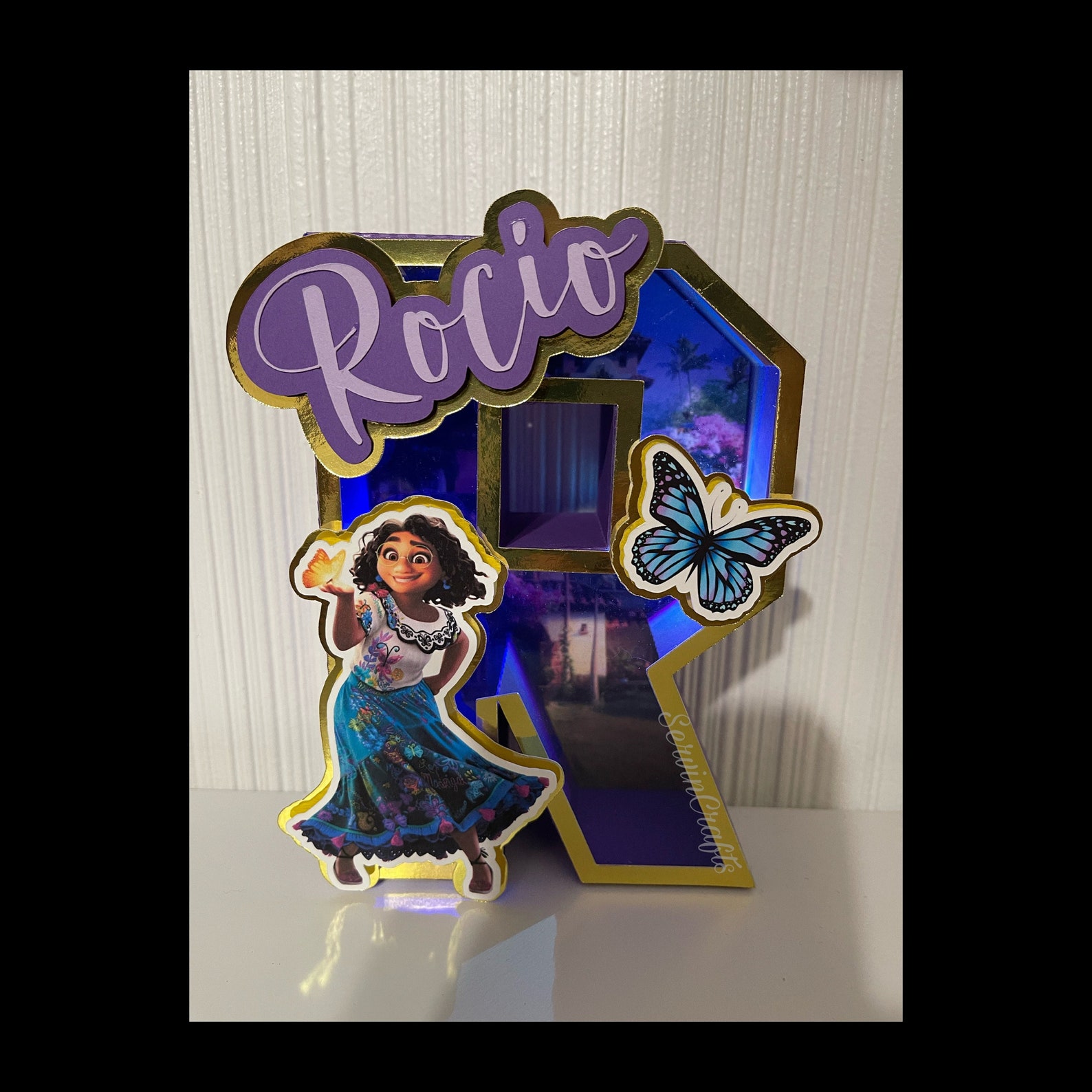 Encanto 3D Letter Encanto Light up Letter Encanto 3D Name - Etsy UK